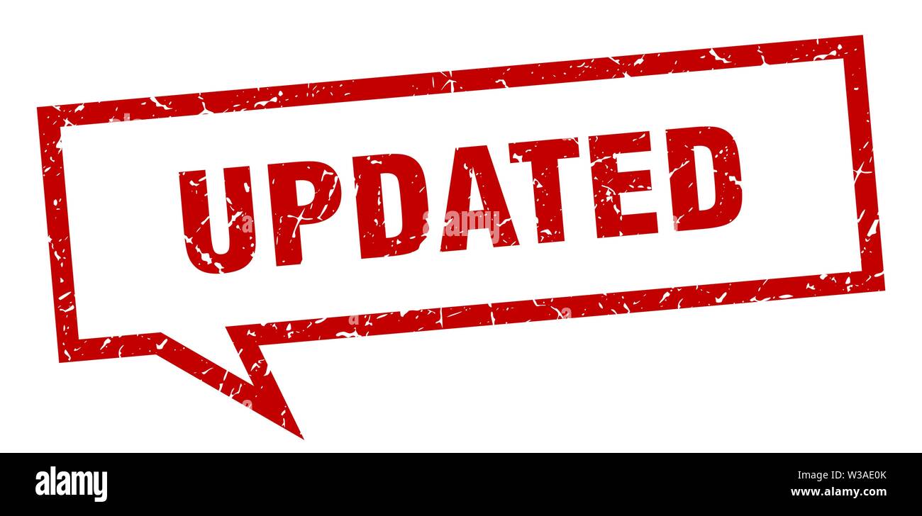 Updated word Stock Vector Images - Alamy