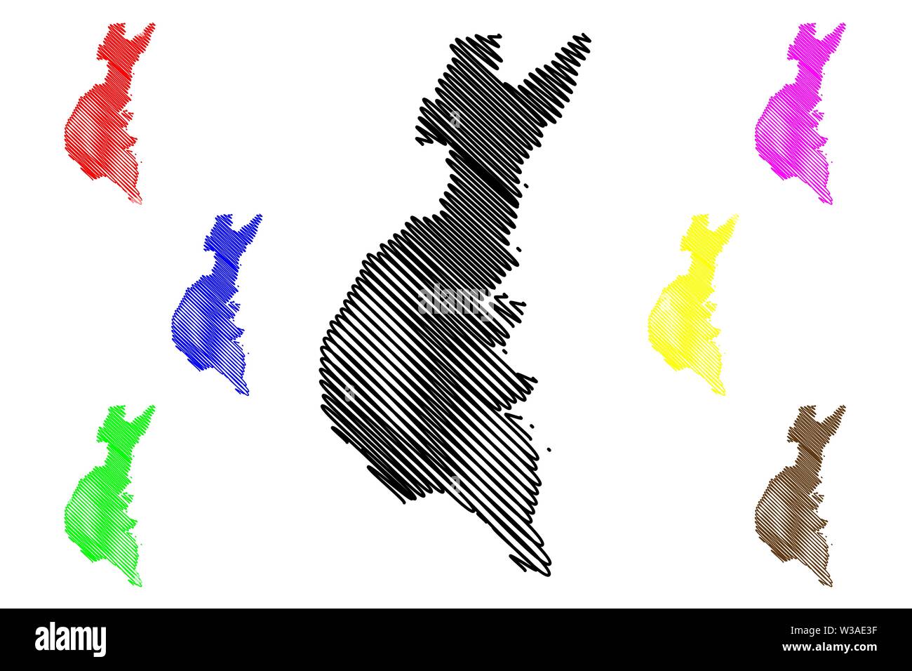 Los Rios Province (Republic of Ecuador, Provinces of Ecuador) map ...