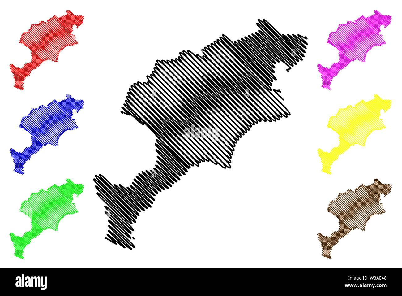 Jutiapa Department (Republic of Guatemala, Departments of Guatemala ...