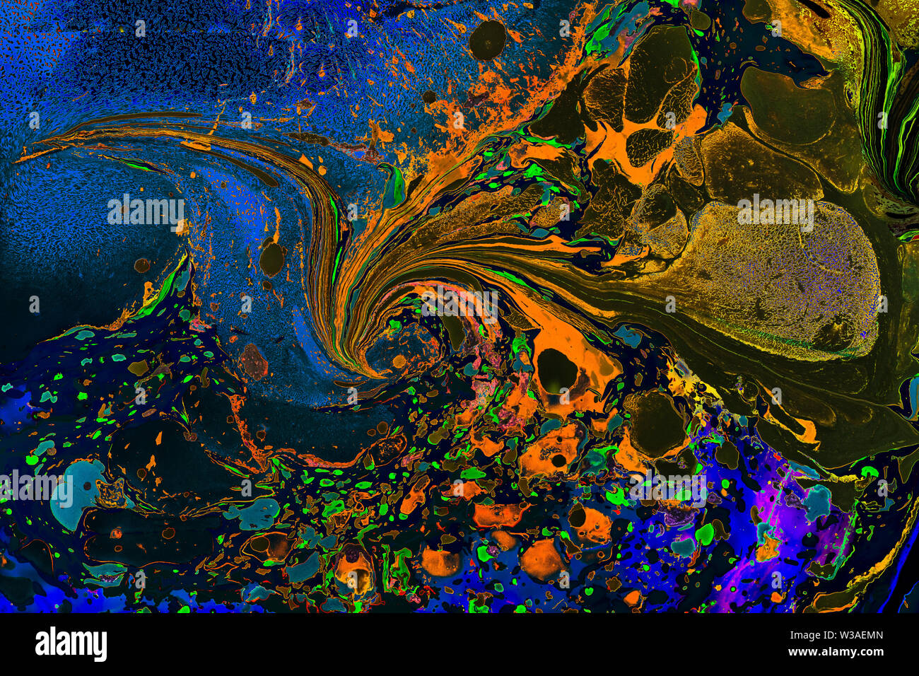 Abstract marbling art patterns as background Stock Photo - Alamy
