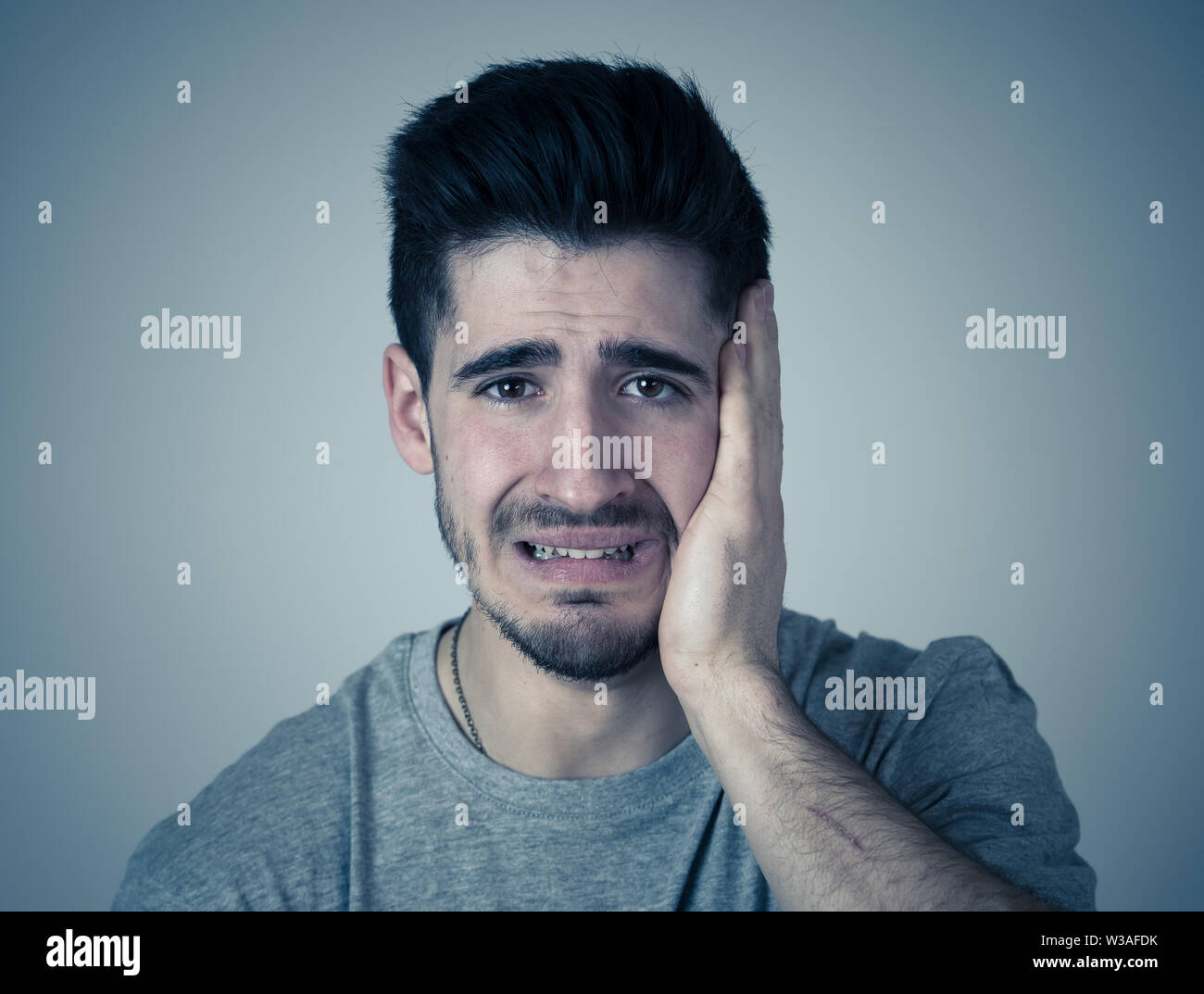 Sad Human Face Crying