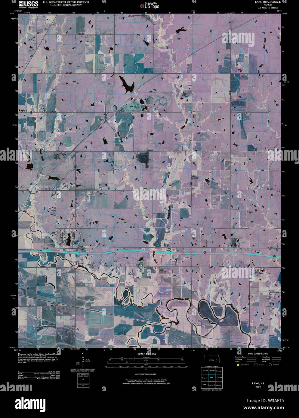 Map of lang hi-res stock photography and images - Alamy