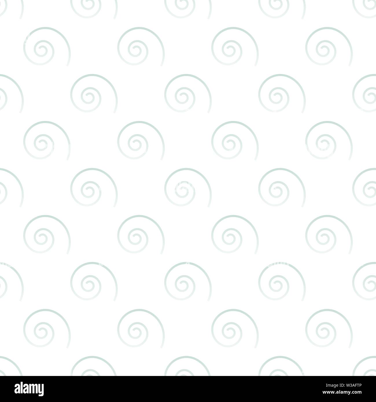 Vector white background. Soft regular big swirl elements on a white ...