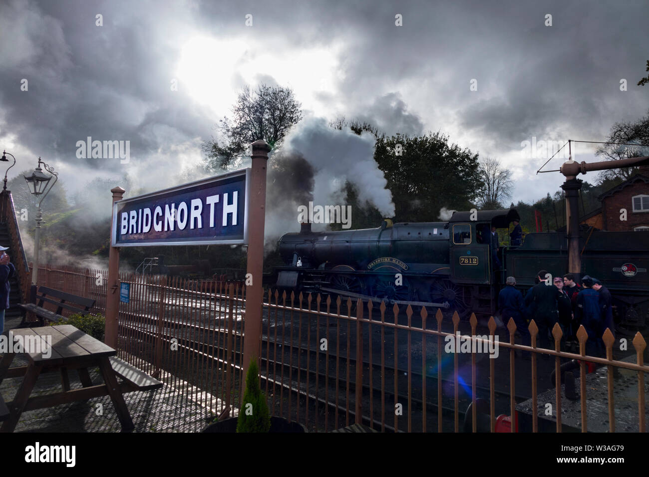 Severn Valley Railway Stock Photo - Alamy