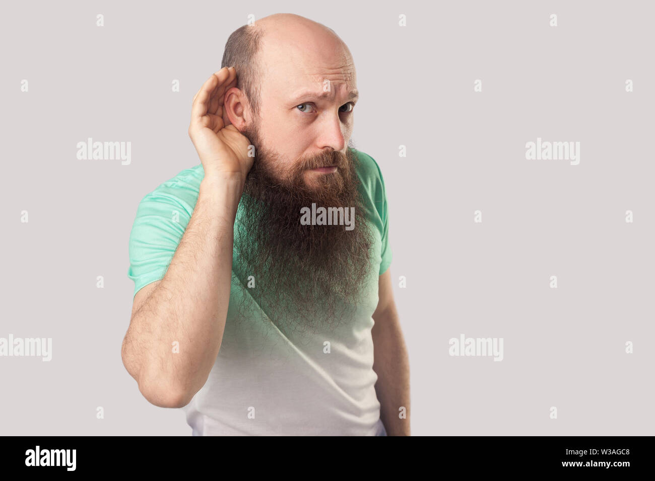 Bald hear hi-res stock photography and images - Alamy