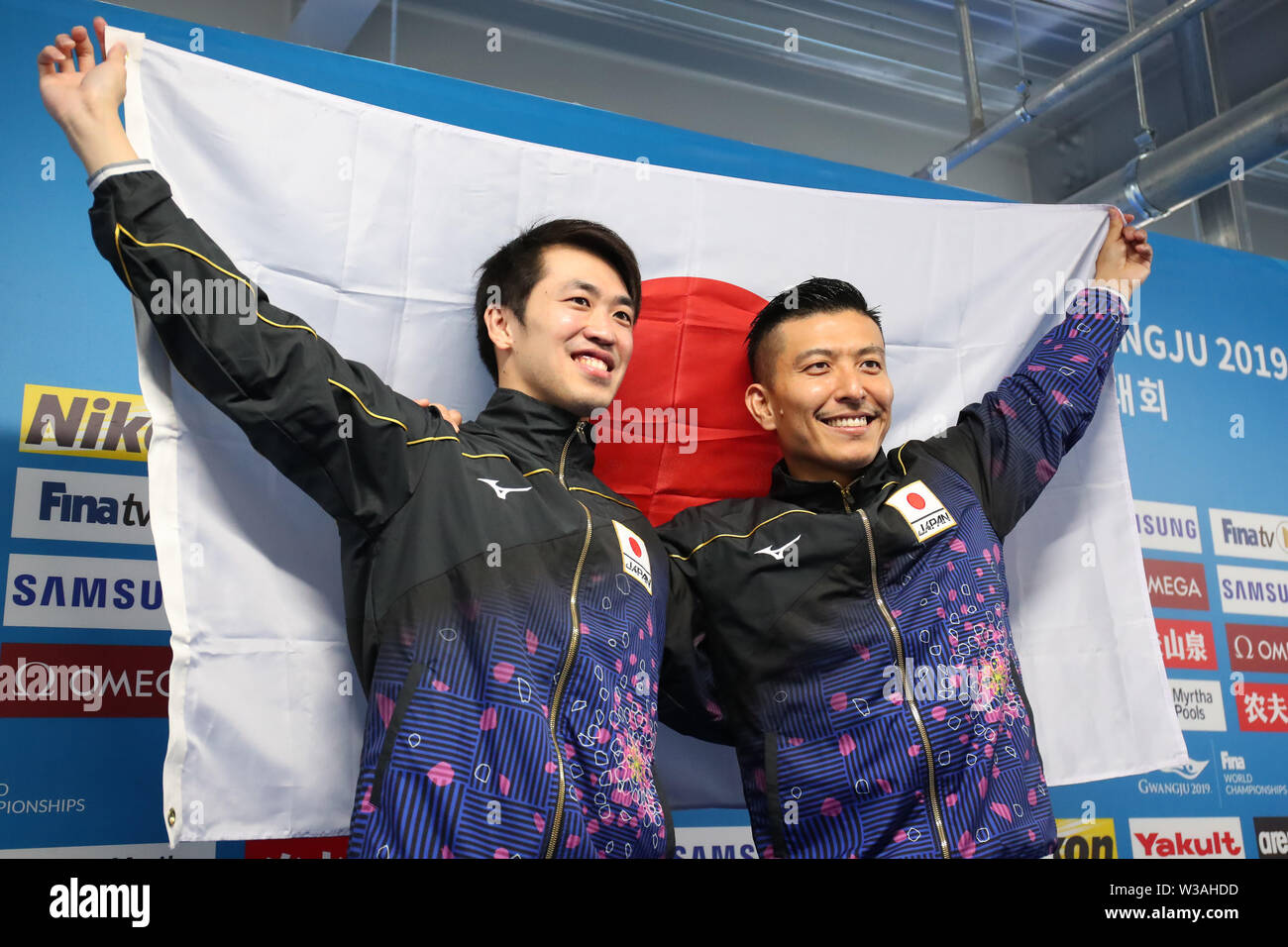 Gwangju, South Korea. 13th July, 2019. Ken Terauchi & Sho Sakai (JPN ...