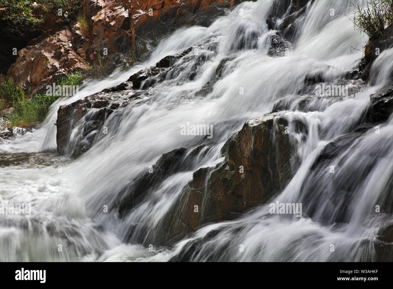 Datanla waterfall in Dalat. Vietnam Stock Photo - Alamy
