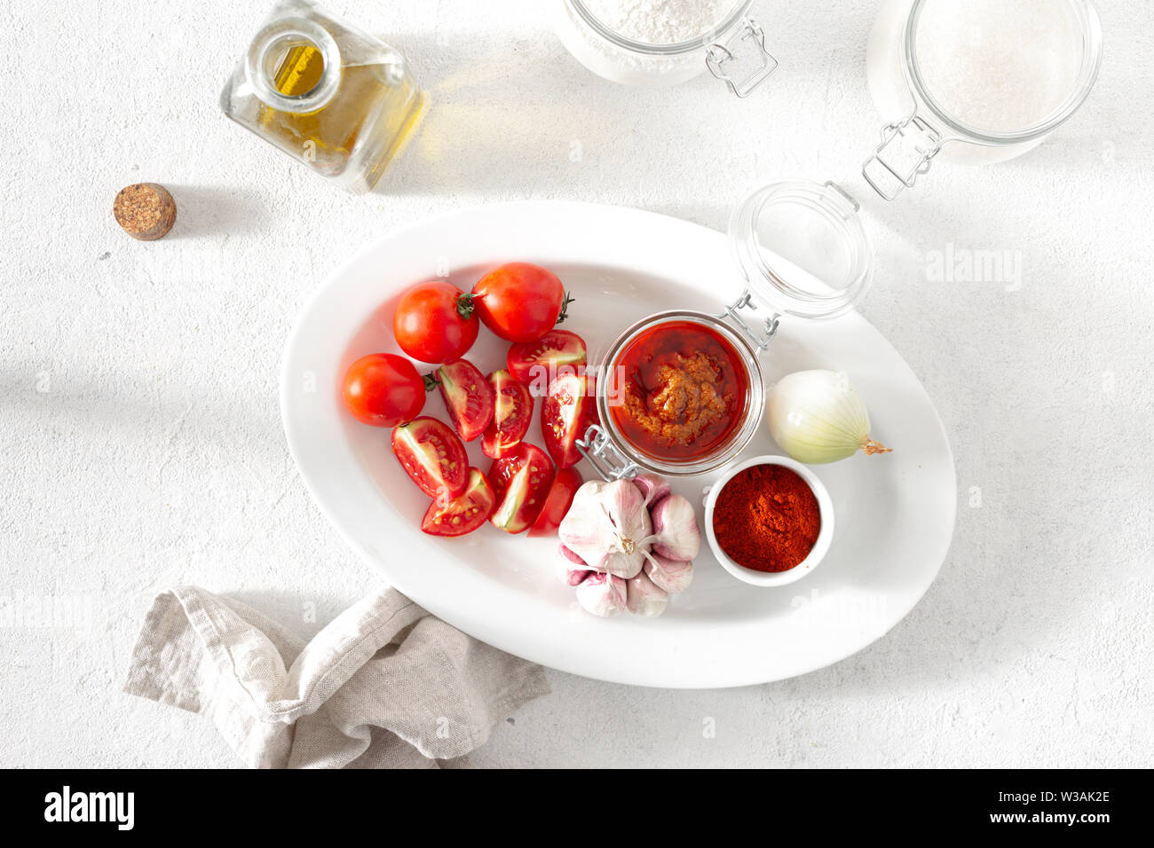 Sauce spicy cooking spanish hi-res stock photography and images - Alamy