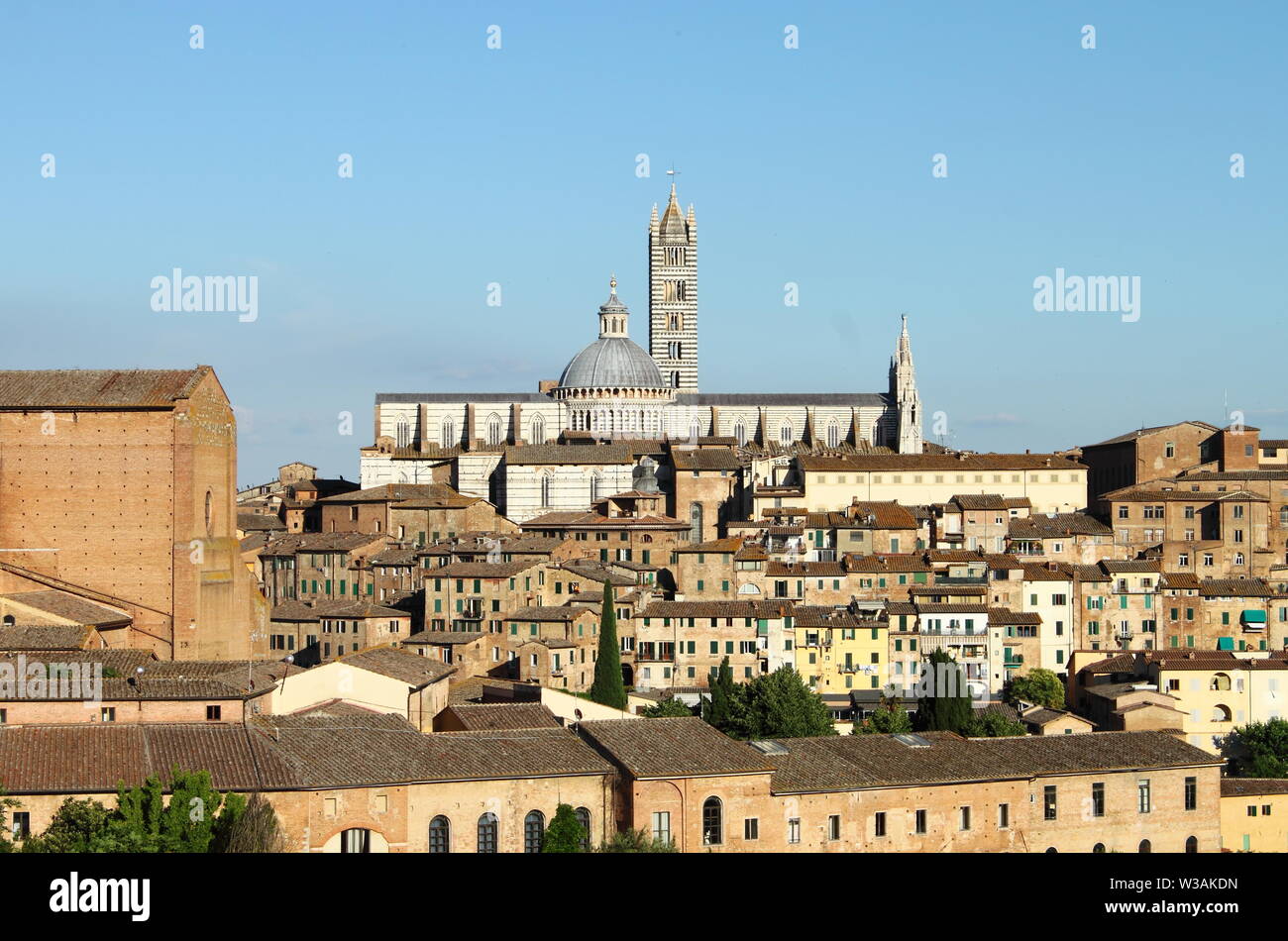 Panoramic view of siena hi-res stock photography and images - Alamy