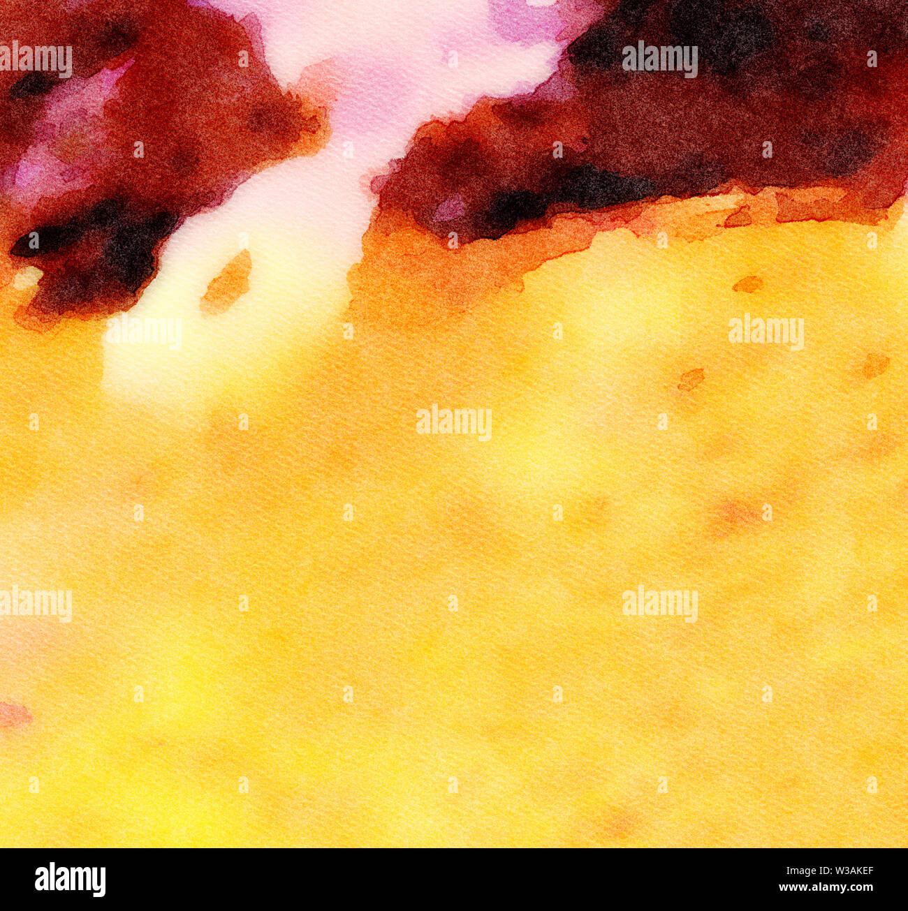 Abstract watercolor background. Water paint on paper. Acrylic wet ...