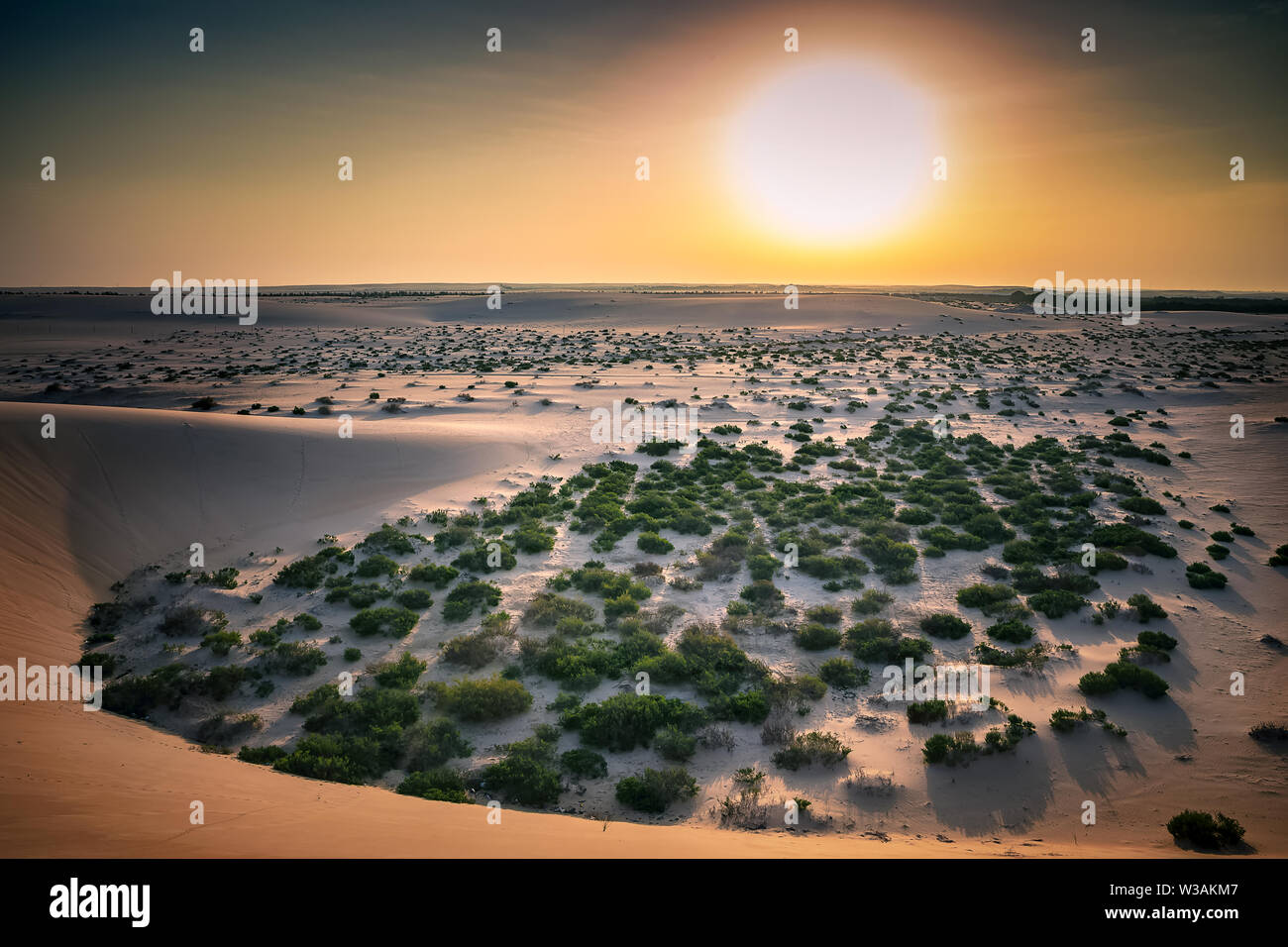 Beautiful Desert landscape view in Dammam Saudi Arabia Stock Photo - Alamy