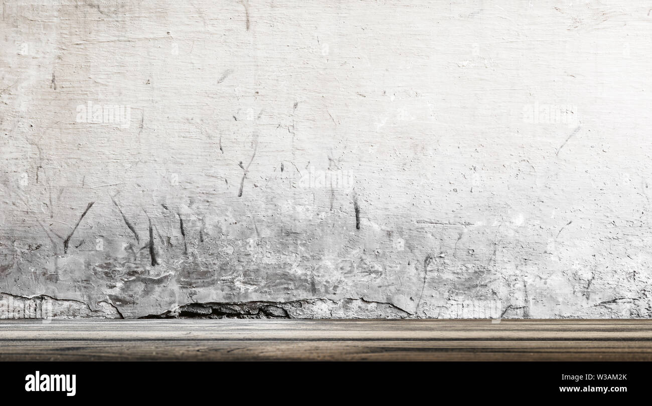 Interior old wall. 3d rendering Stock Photo - Alamy