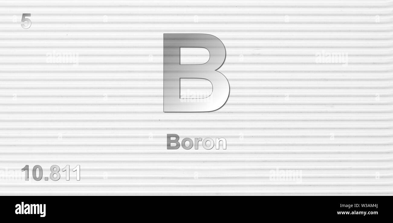 Boron atomic structure Black and White Stock Photos & Images - Alamy