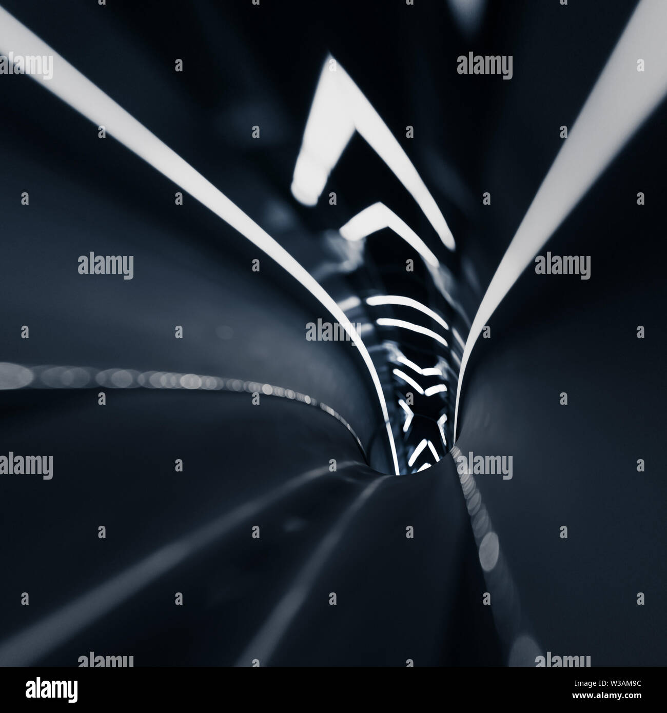 Abstract speed tunnel Stock Photo - Alamy