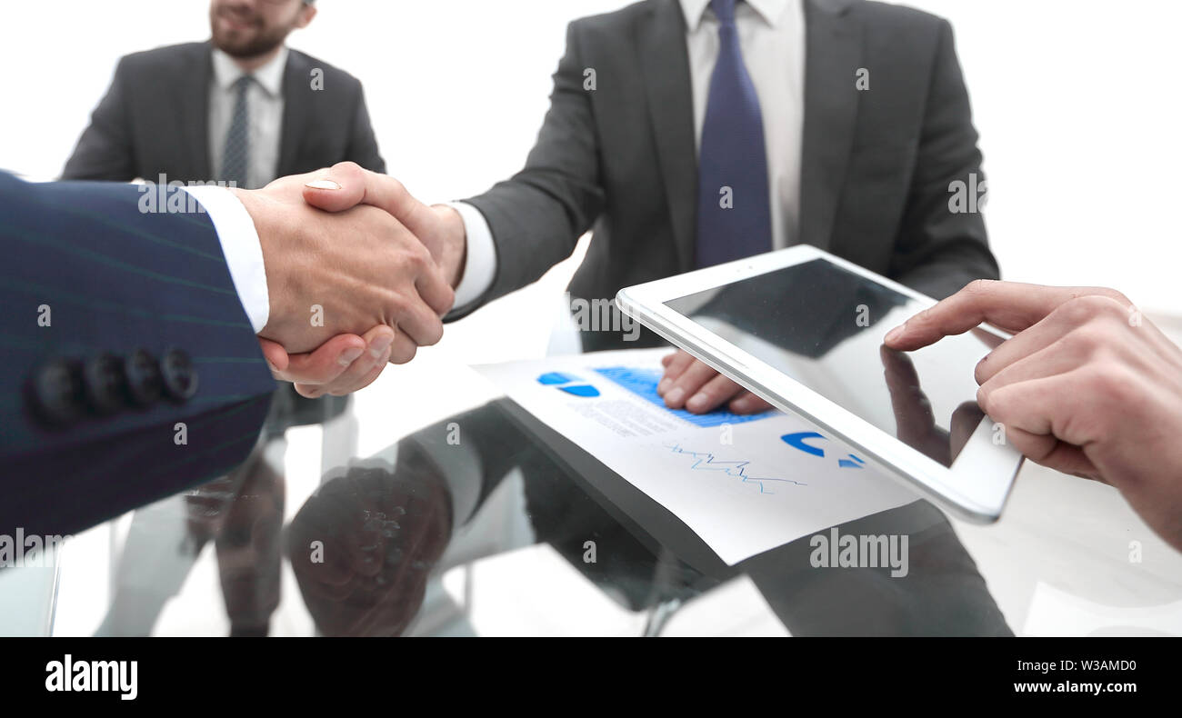 new technologies and business partnership Stock Photo - Alamy