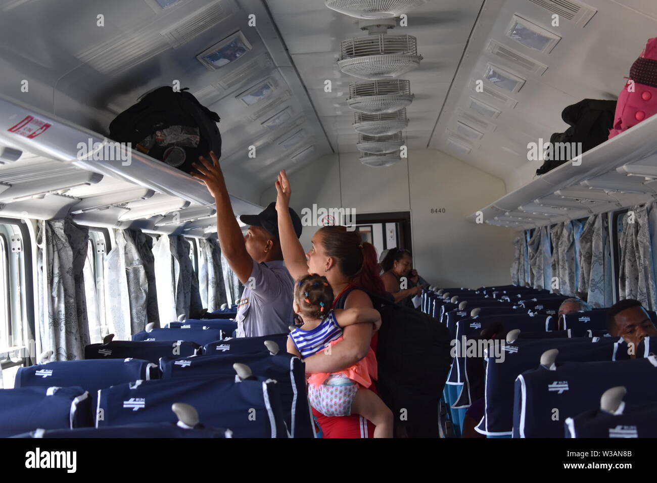 Luggage rack train hi-res stock photography and images - Alamy