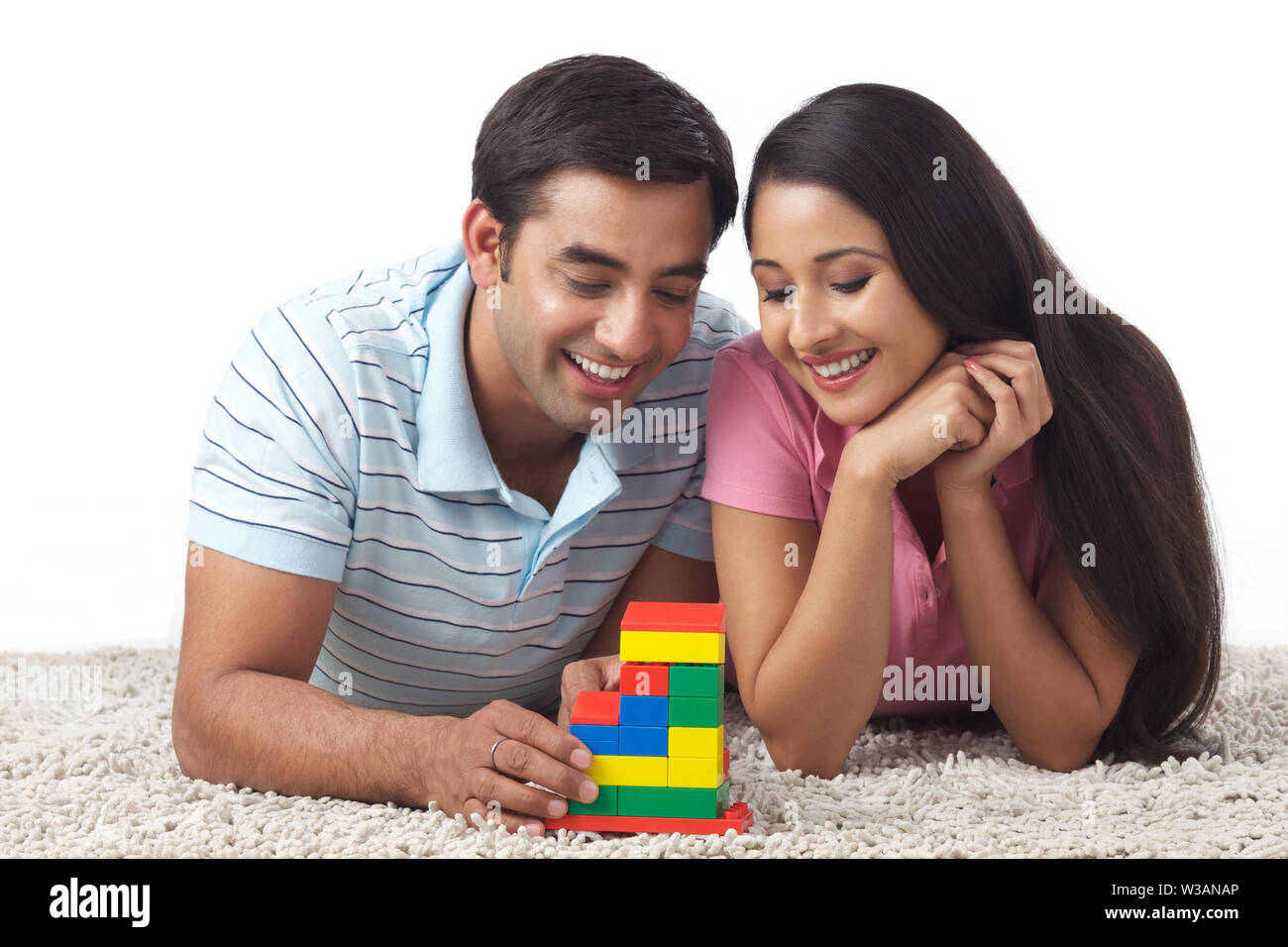 Blocks building plastic woman hi-res stock photography and images - Alamy