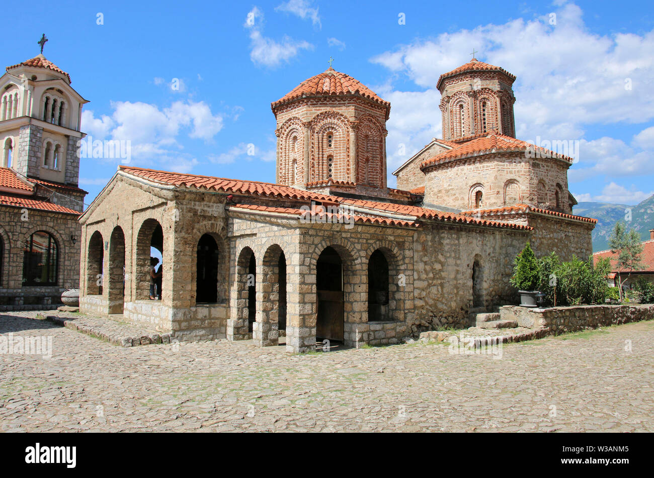 Saint Naum Monastery near Ohrid, Republic of North Macedonia Stock ...