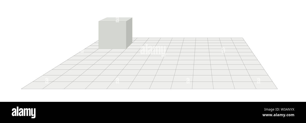 Grid tile floor Cut Out Stock Images & Pictures - Alamy