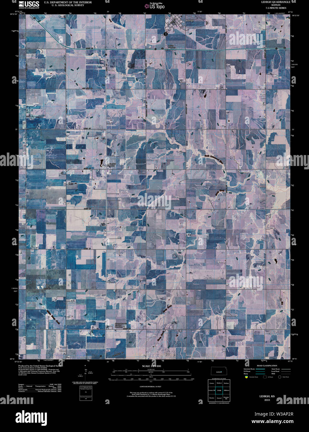 Lehigh map hi-res stock photography and images - Alamy