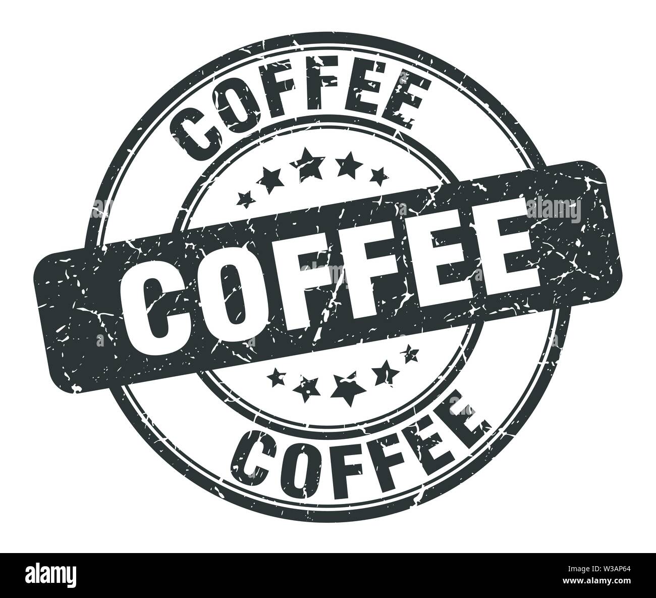 coffee stamp. coffee round grunge sign. coffee Stock Vector Image & Art ...