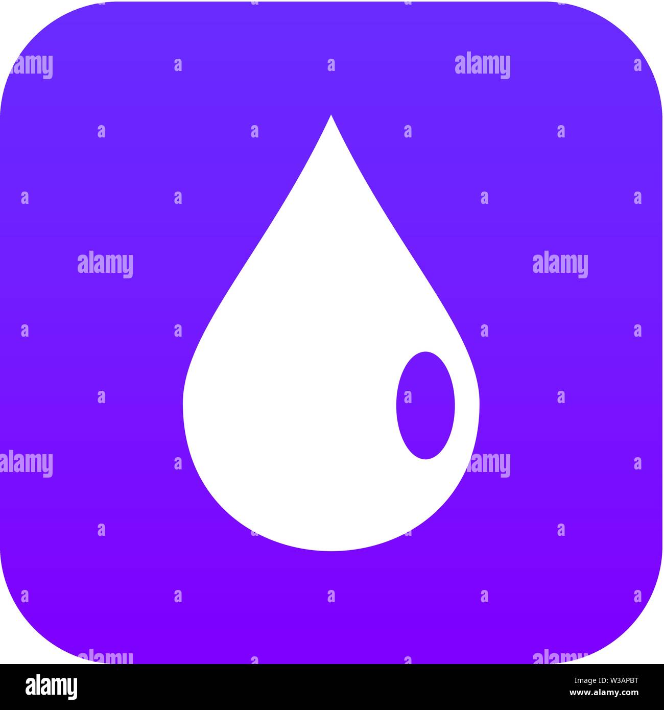 Drop icon digital purple Stock Vector Image & Art - Alamy