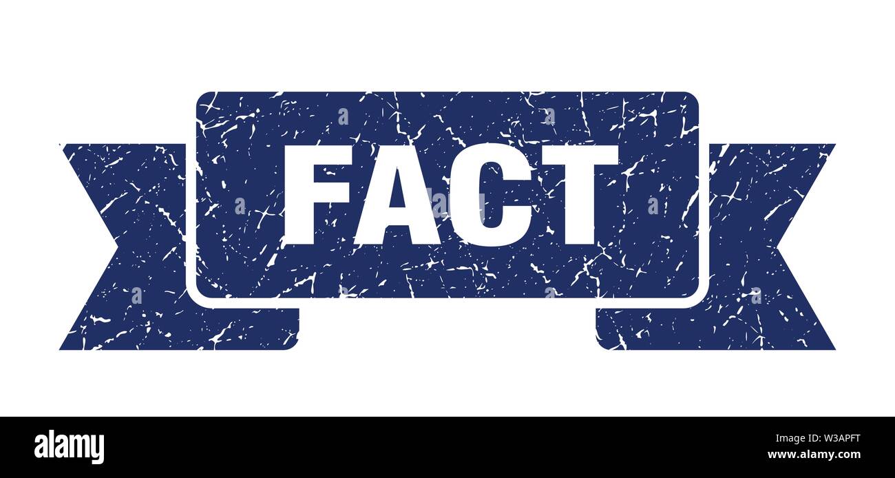fact grunge ribbon. fact sign. fact banner Stock Vector Image & Art - Alamy