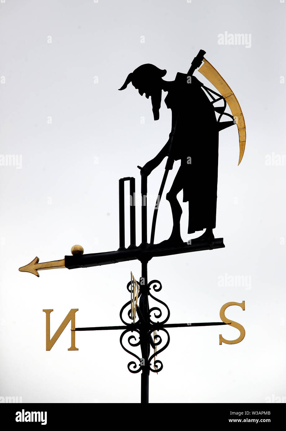 The weathervane during the ICC World Cup Final at Lord's, London Stock ...