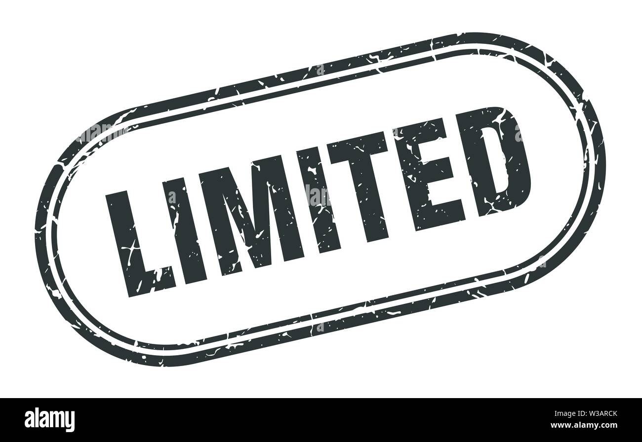 limited stamp. limited square grunge sign. limited Stock Vector Image ...