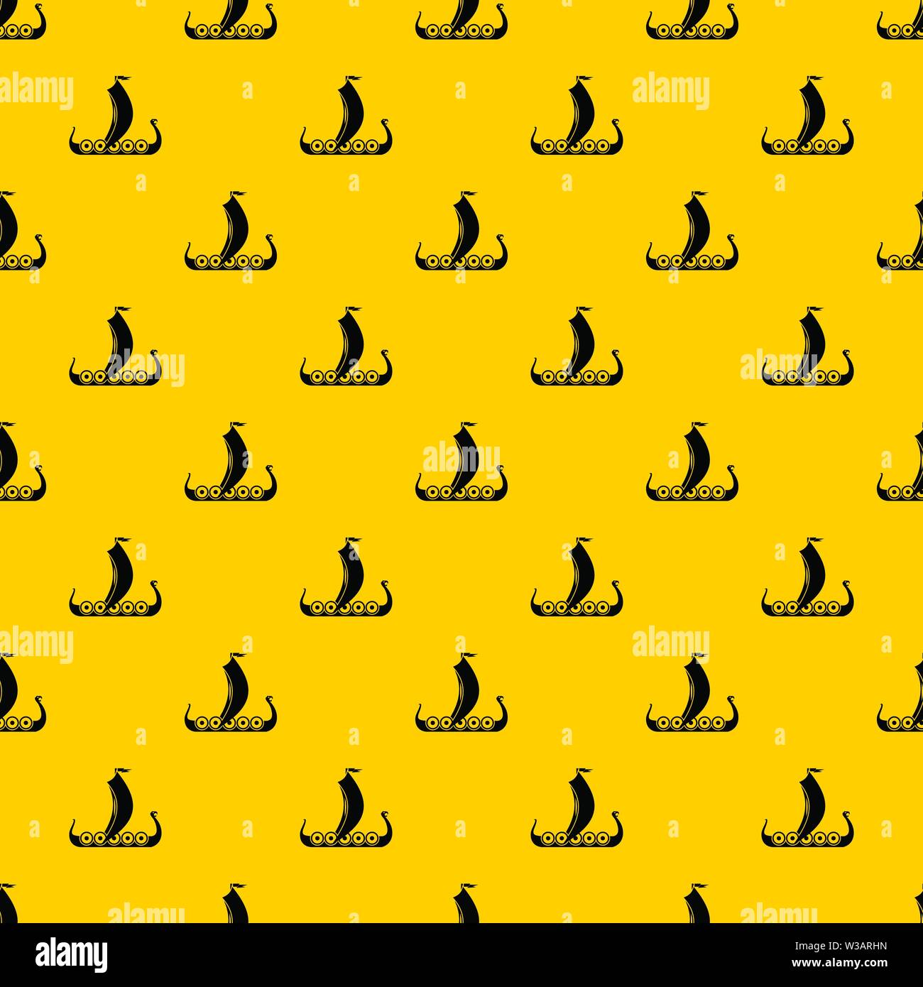 Medieval boat pattern vector Stock Vector Image & Art - Alamy