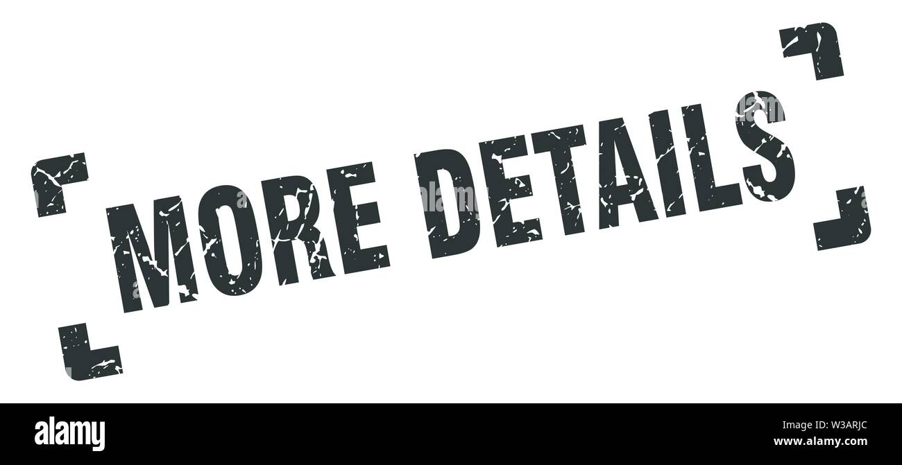 more details stamp. more details square grunge sign. more details Stock ...