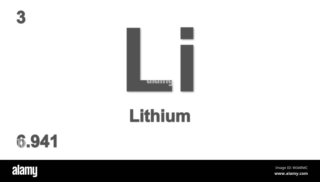 Lithium chemical element atomic data illustration backdrop Stock Photo ... Lithium chemical element atomic data illustration backdrop Stock Photo ...
