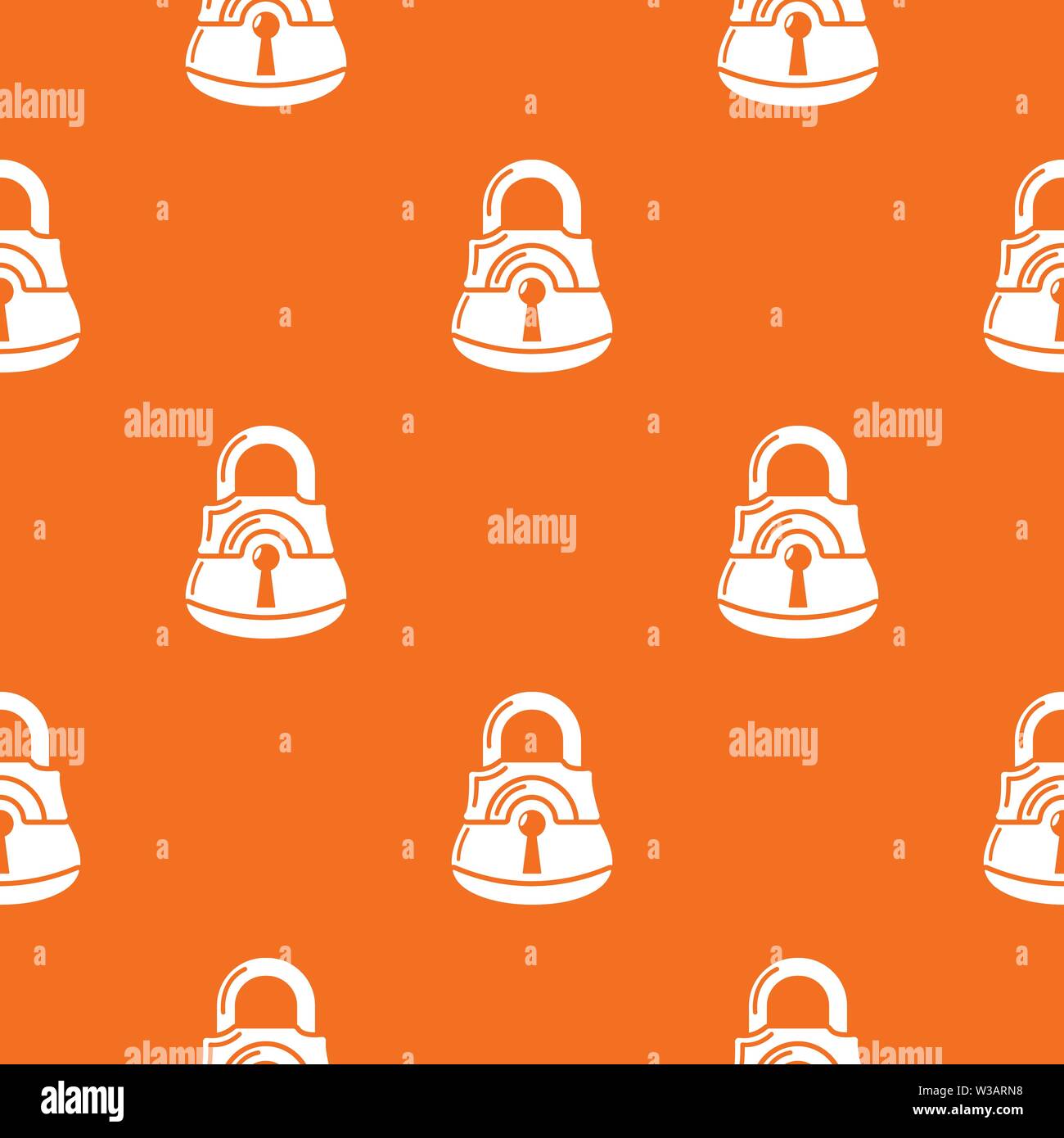 Lock gates pattern vector orange Stock Vector Image & Art - Alamy