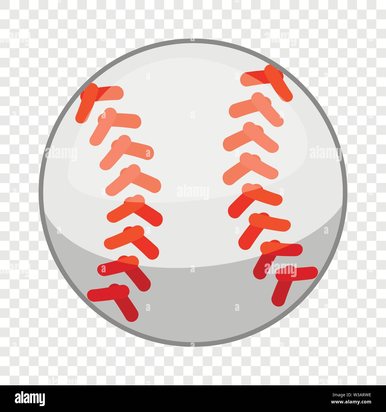 Baseball ball icon, cartoon style Stock Vector Image & Art - Alamy