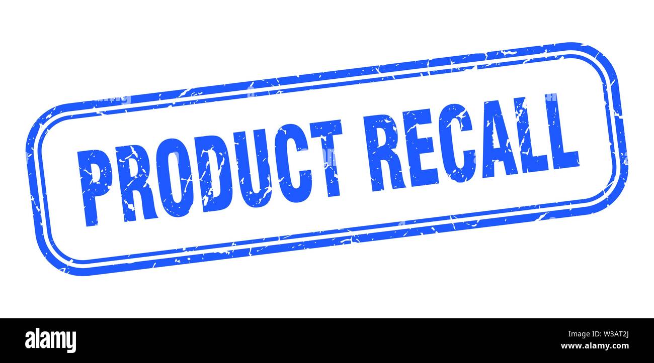 product recall stamp. product recall square grunge sign. product recall ...