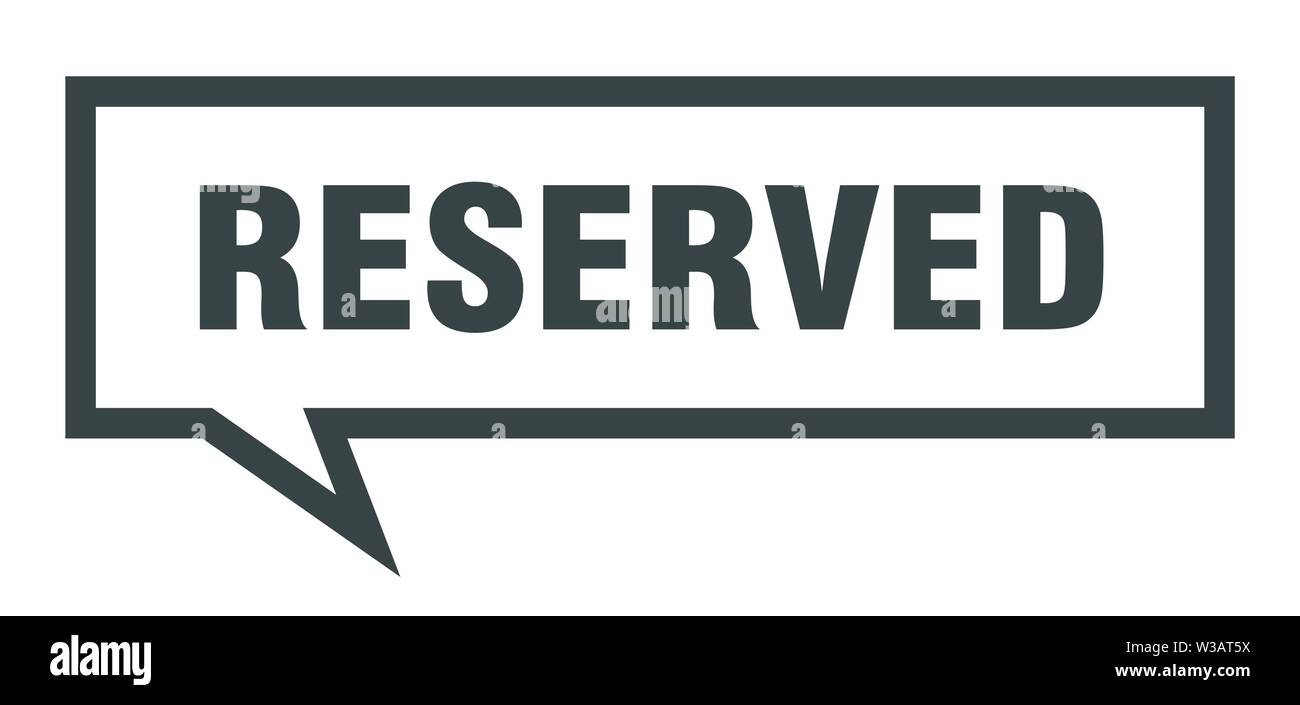Reserved word background Stock Vector Images - Alamy