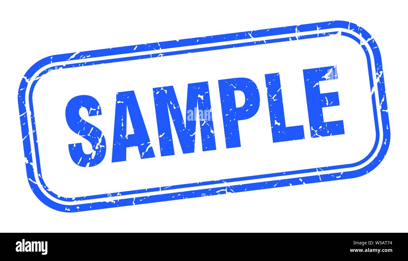 sample stamp. sample square grunge sign. sample Stock Vector Image ...
