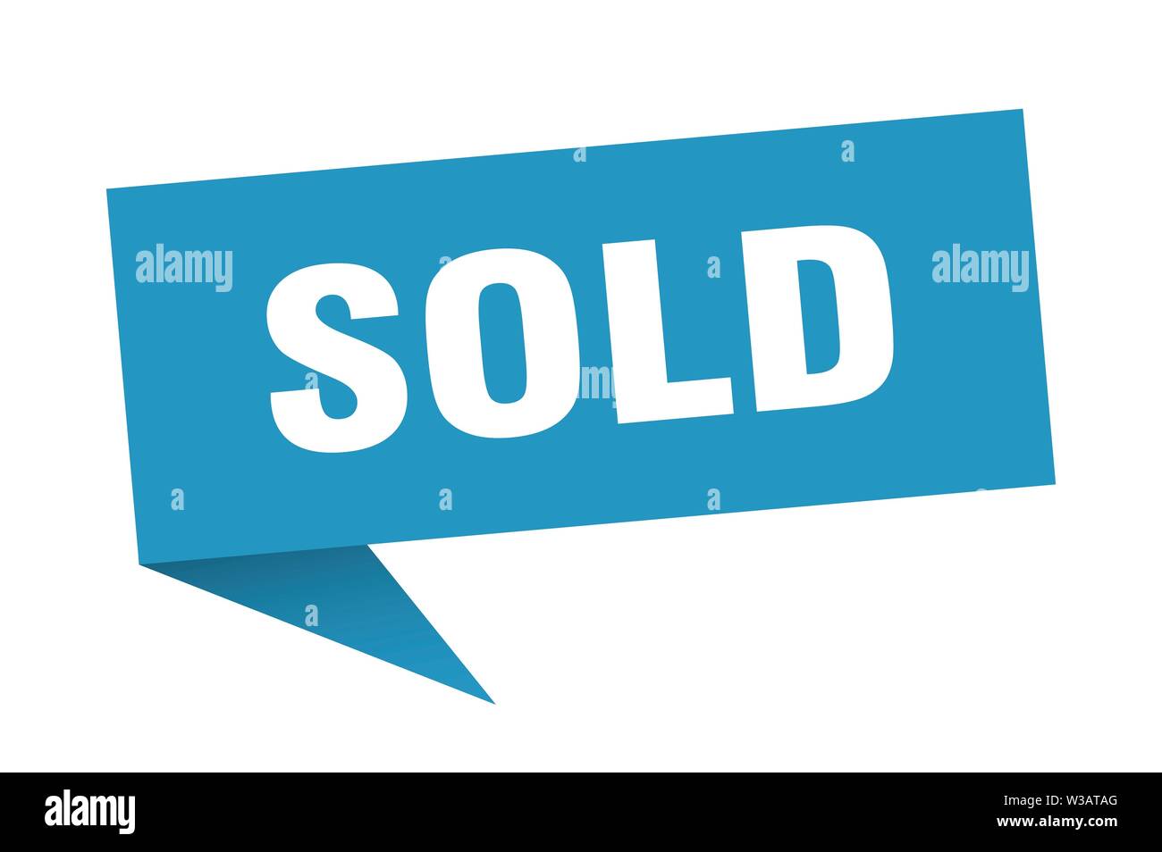 sold speech bubble. sold sign. sold banner Stock Vector Image & Art - Alamy