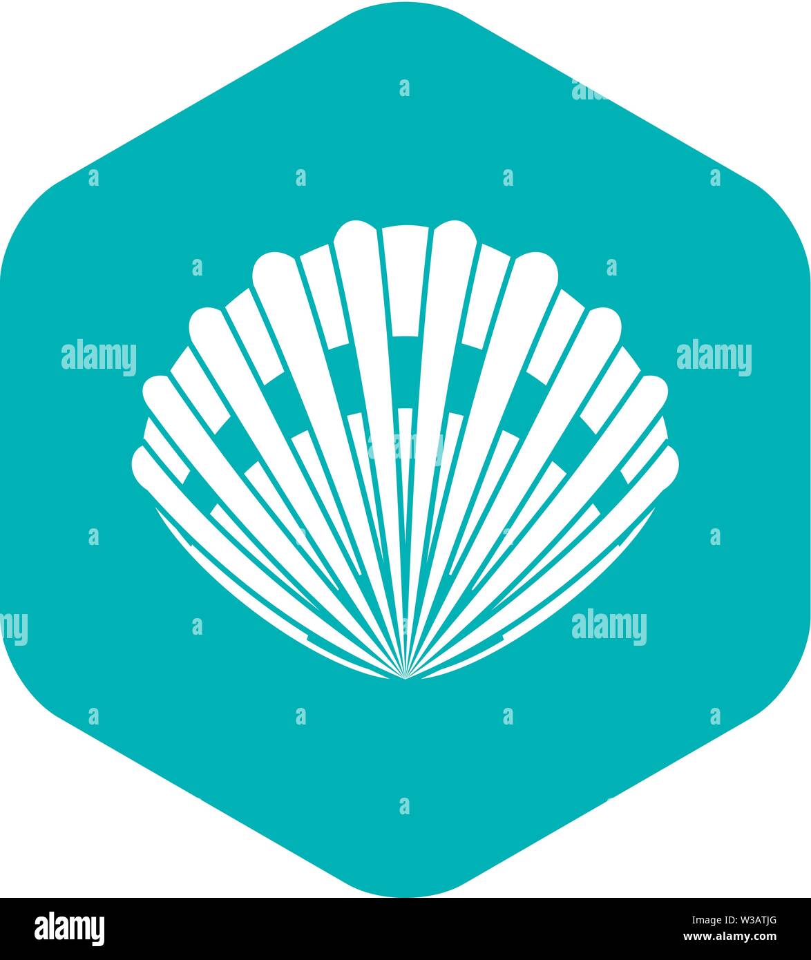 Pearl shell icon, simple style Stock Vector Image & Art - Alamy