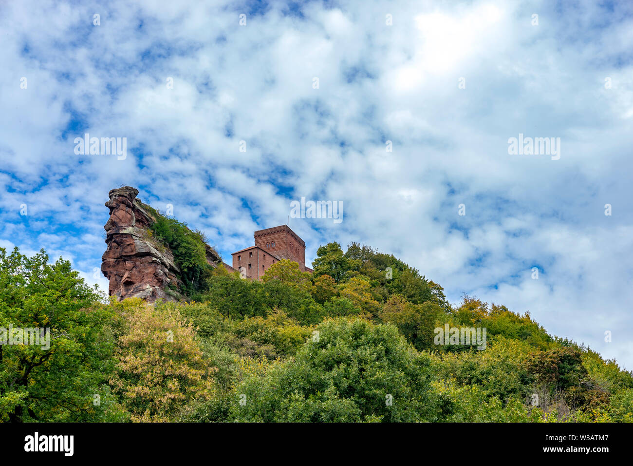 Tower of trifels castle in germany hi-res stock photography and images ...