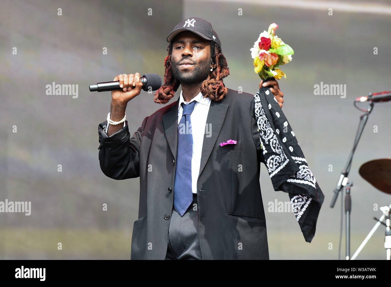 Dev Hynes of Blood Orange performing during the British Summer Time ...