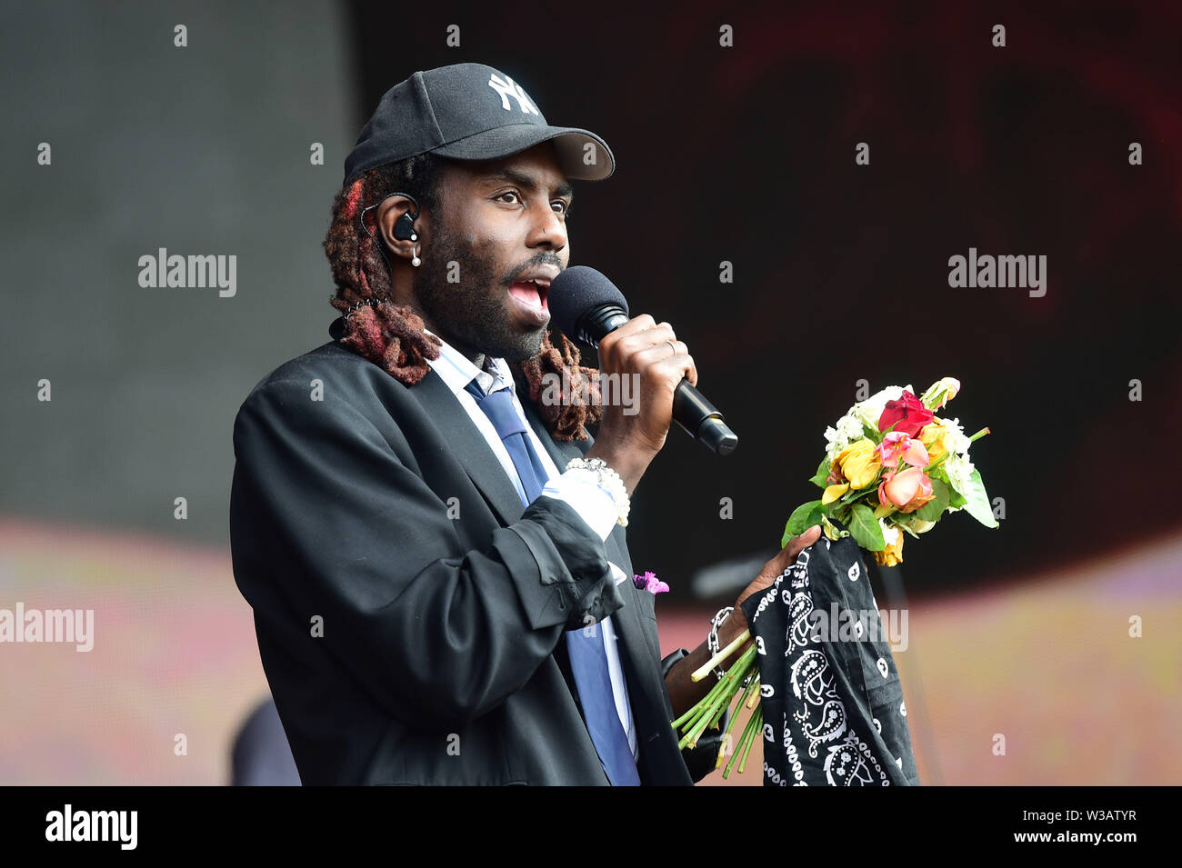 Dev Hynes of Blood Orange performing during the British Summer Time ...