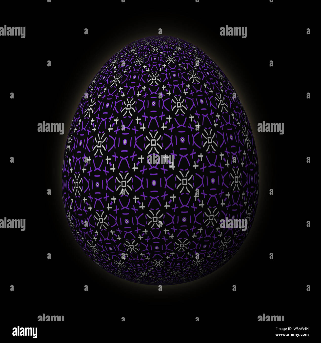 Happy Easter Frohe Ostern Artfully Designed And Colorful Easter Egg