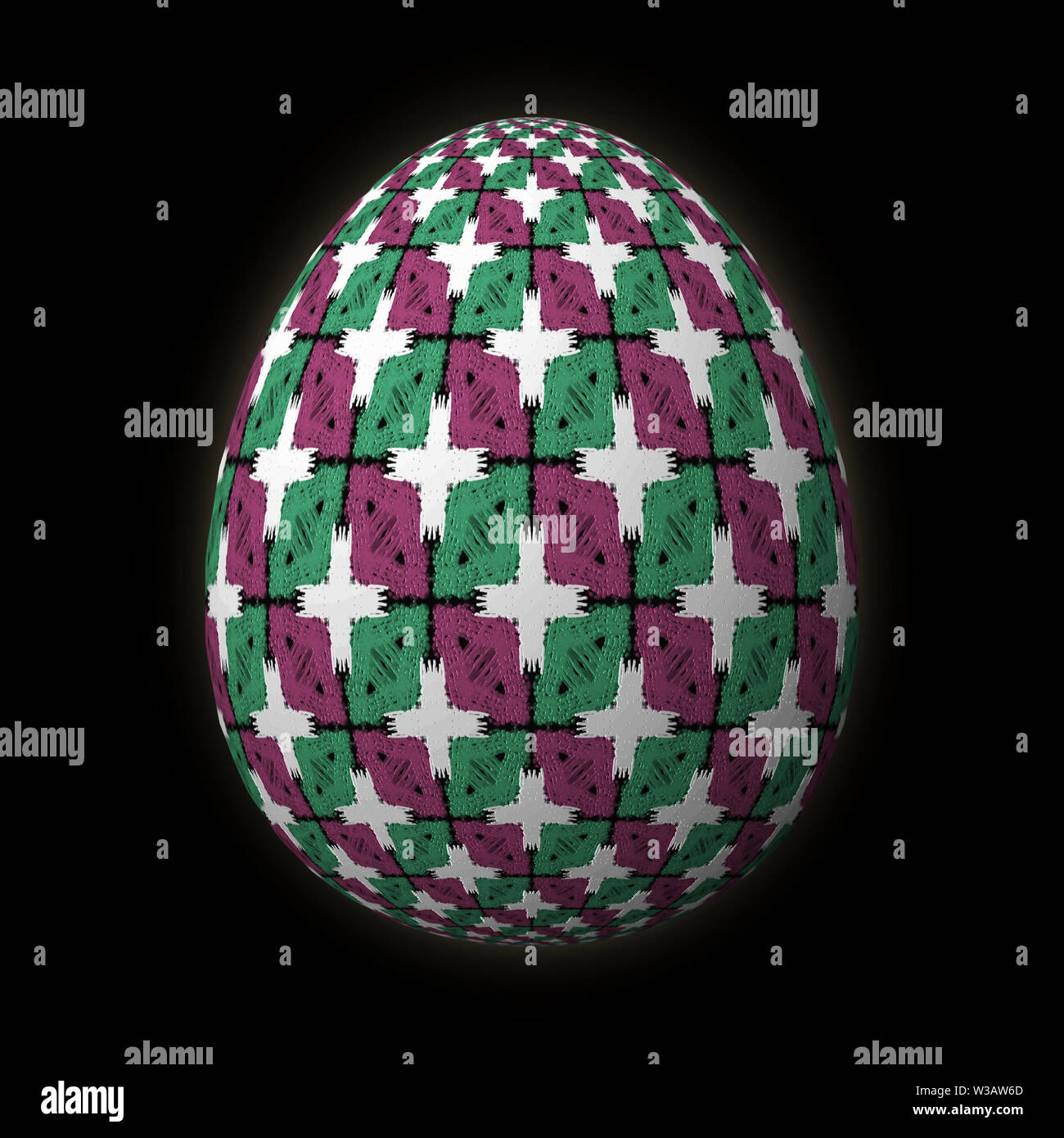 Happy Easter Frohe Ostern Artfully Designed And Colorful Easter Egg