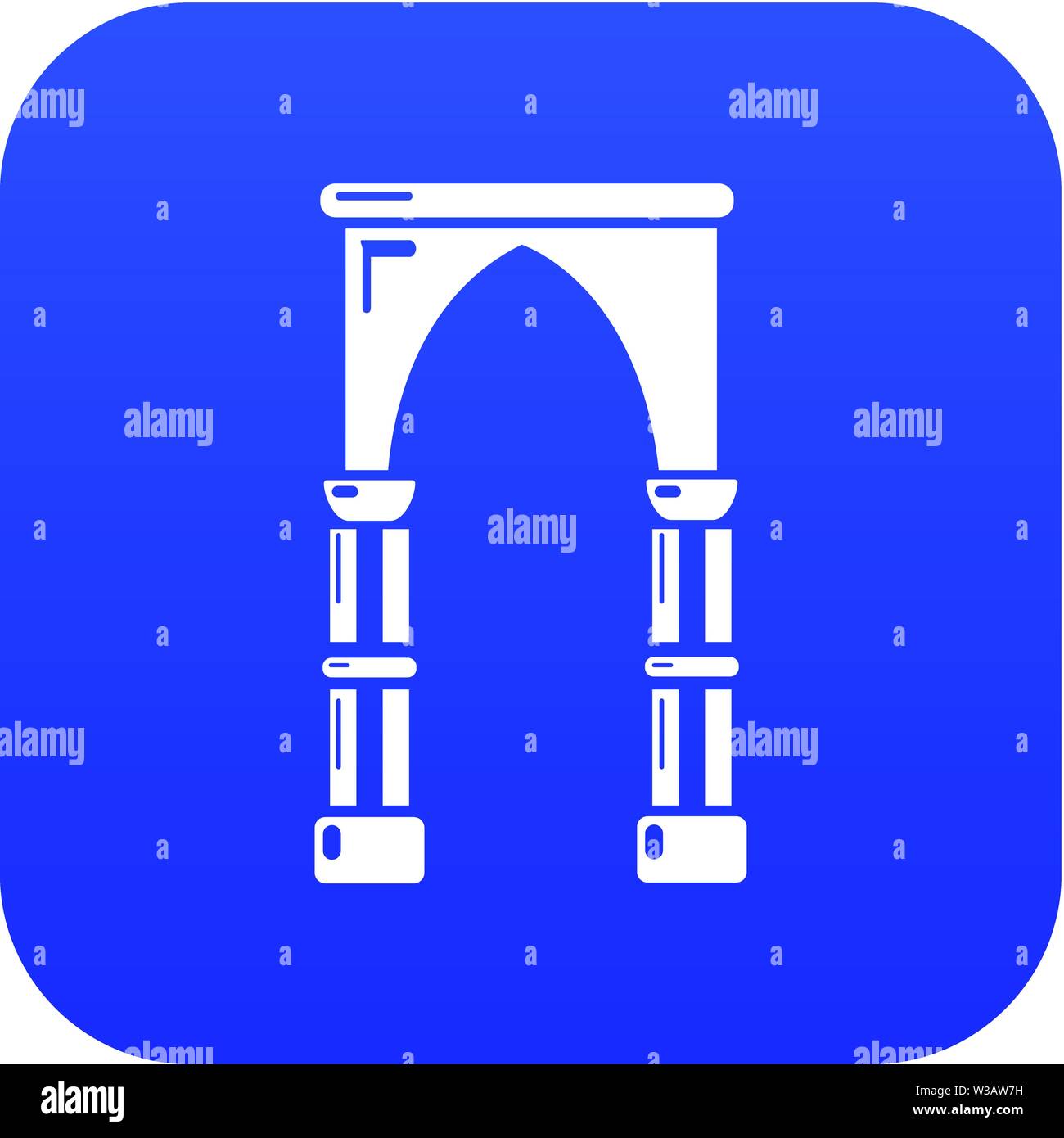 Archway construction icon, simple black style Stock Vector Image & Art ...