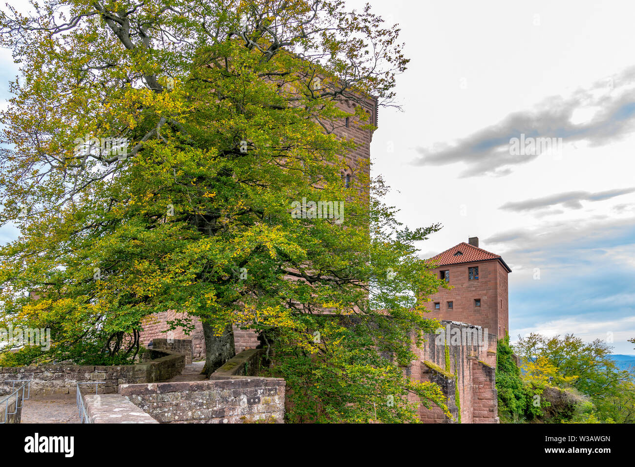 Tower of trifels castle hi-res stock photography and images - Alamy