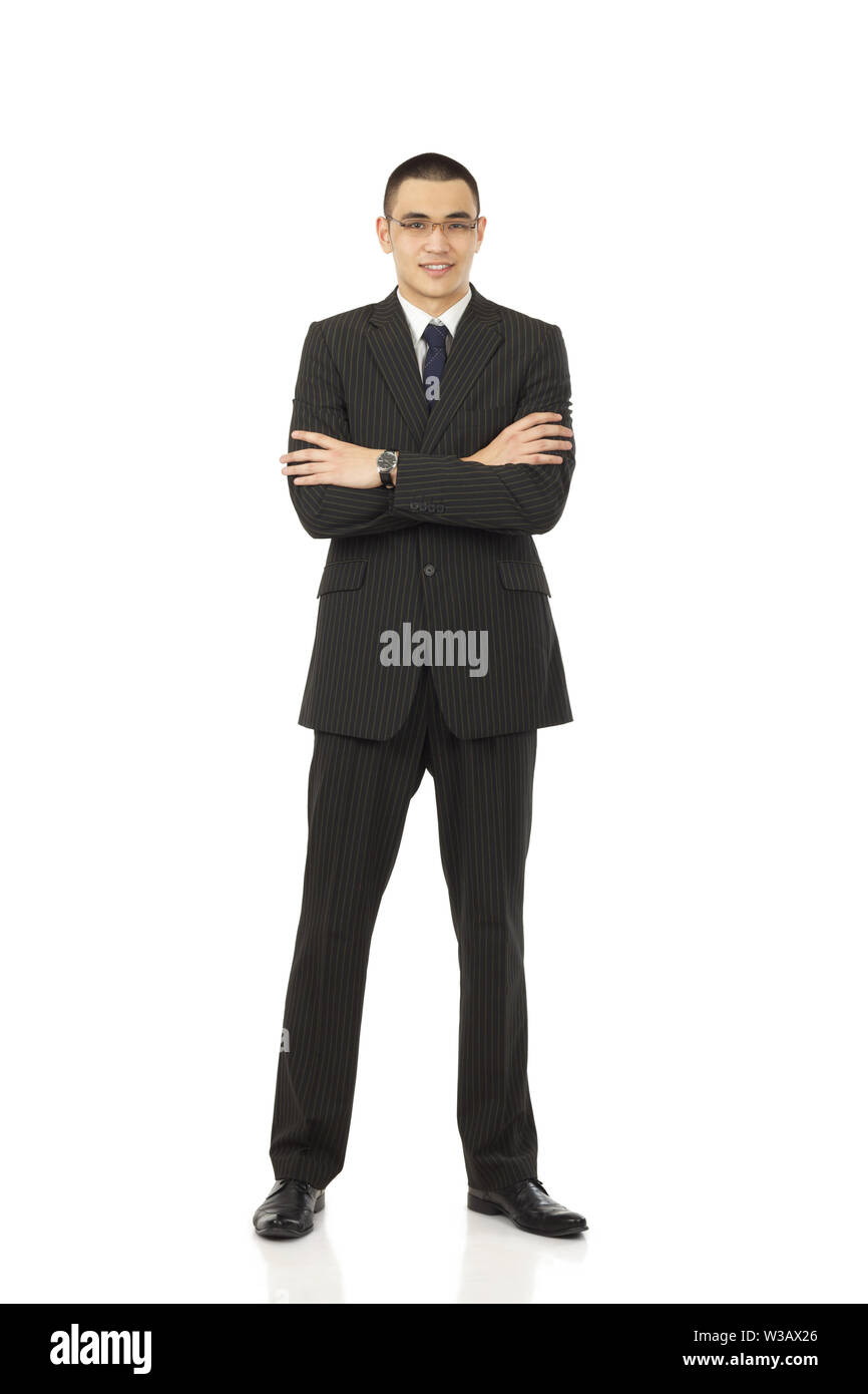 Shaved head man portrait Cut Out Stock Images & Pictures - Alamy