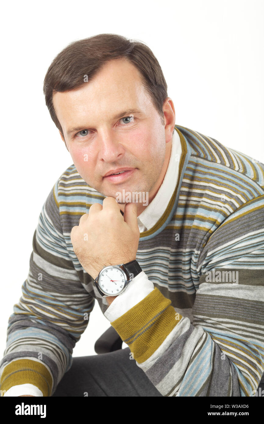 Portrait of a man Stock Photo - Alamy