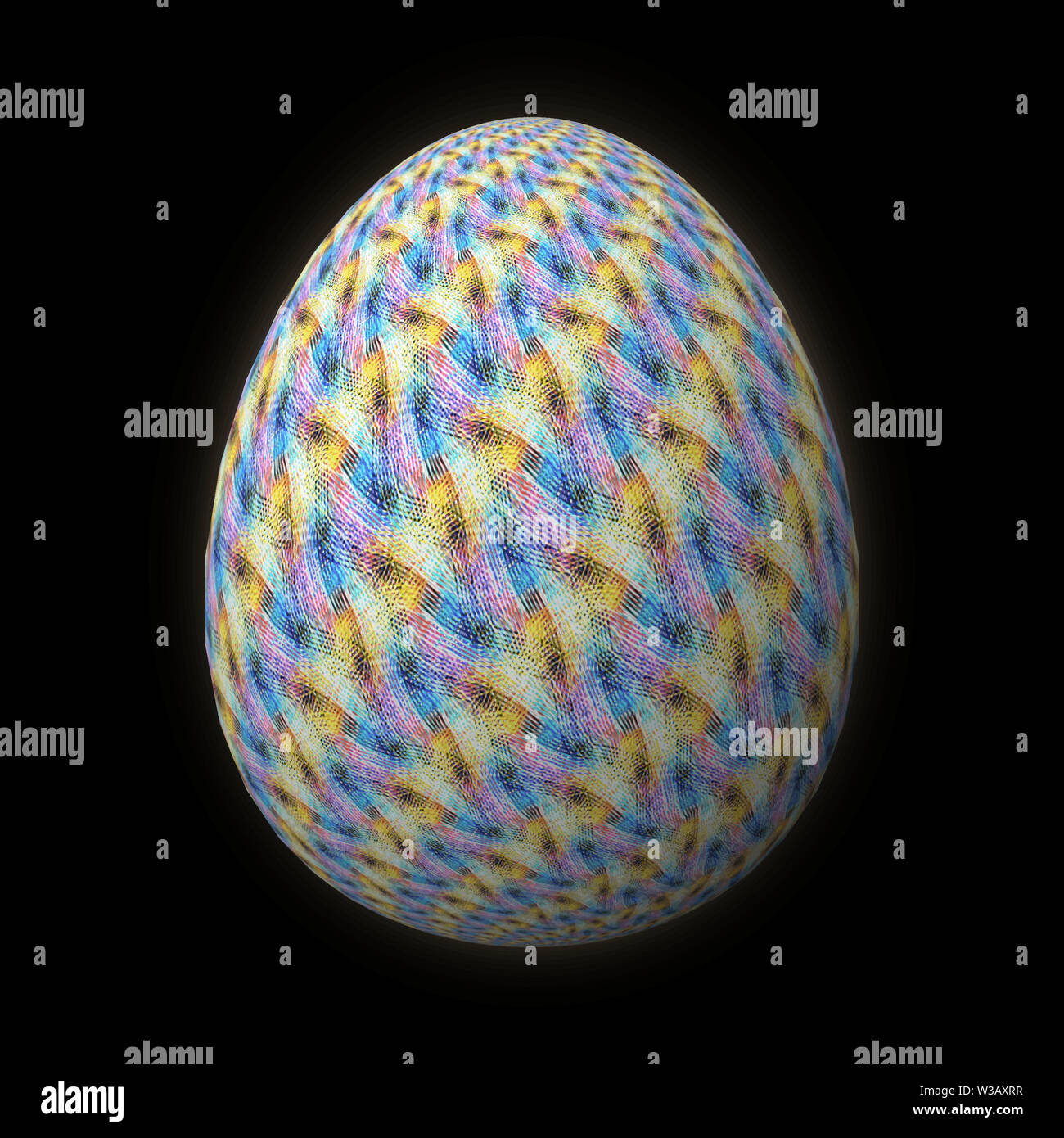 Happy Easter Frohe Ostern Artfully Designed And Colorful Easter Egg
