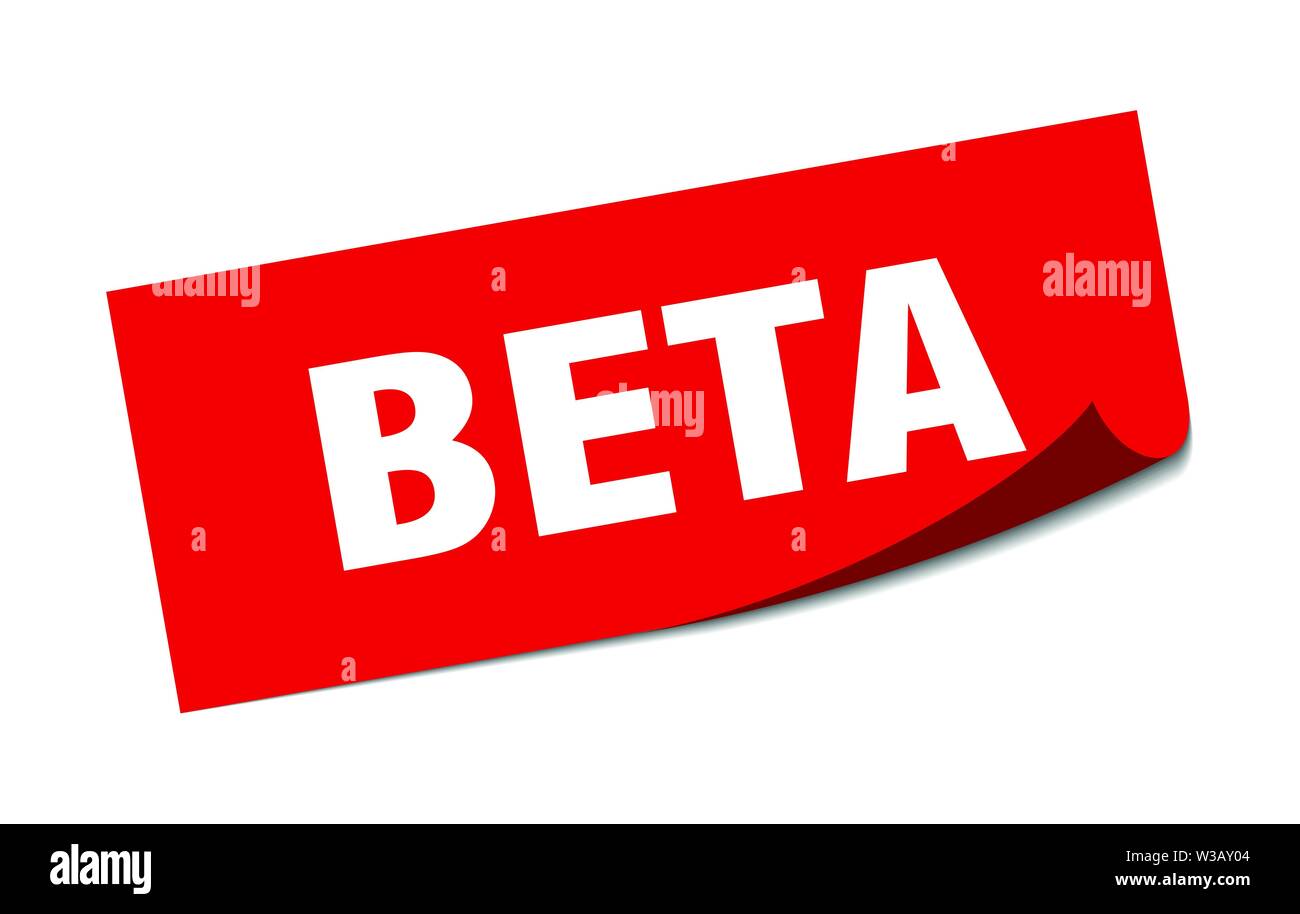 beta sticker. beta square isolated sign. beta Stock Vector Image & Art ... beta sticker. beta square isolated sign. beta Stock Vector Image & Art ...